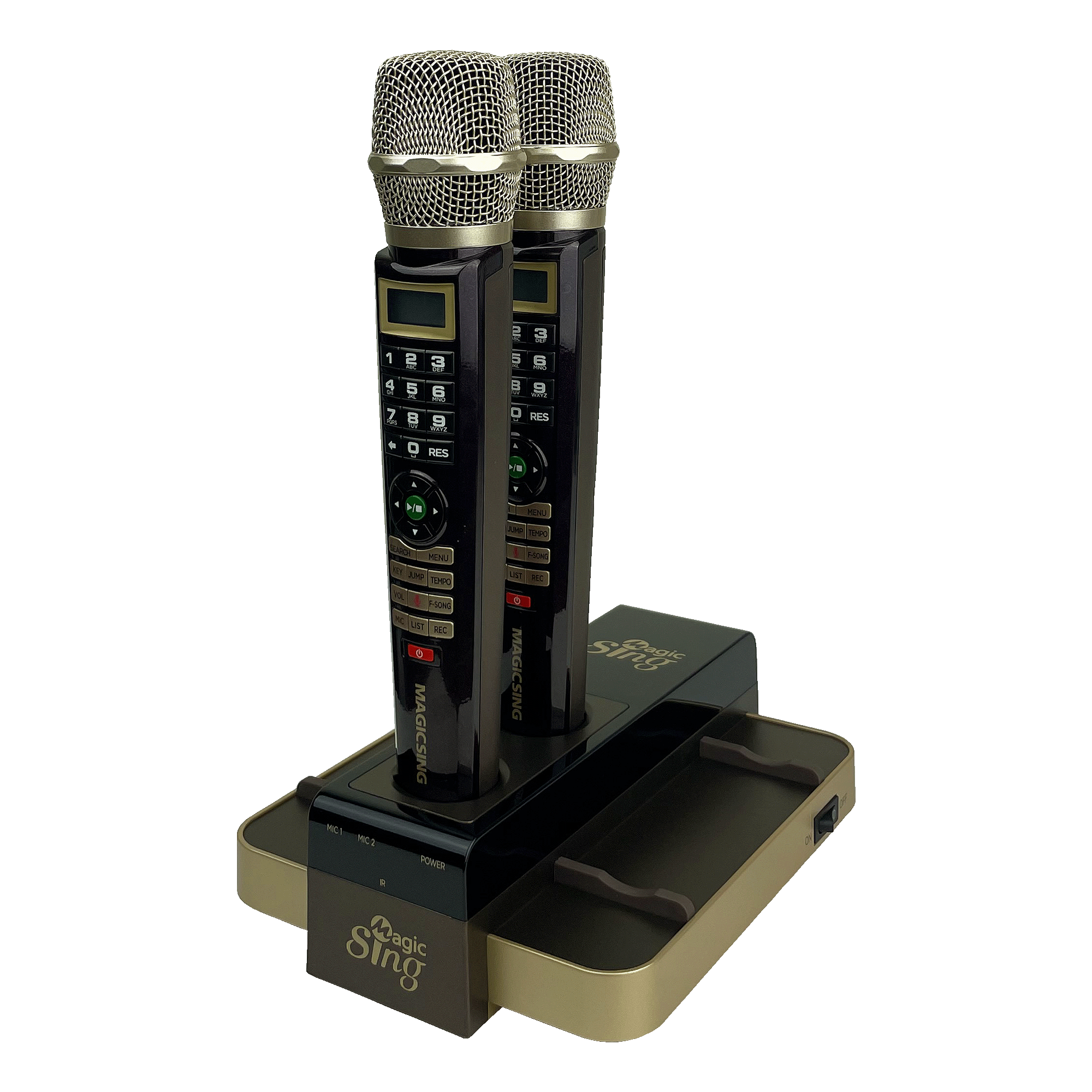 Magic Sing E5 Compatible with MyStage App + 5145 Karaoke Songs (Mocha ...